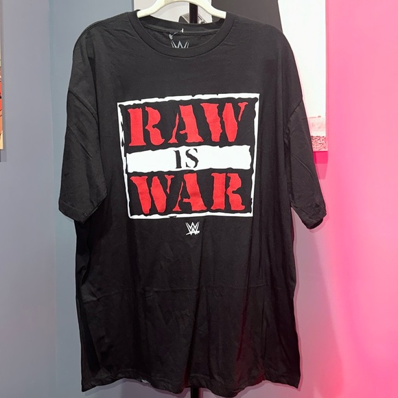 WWE | Shirts | New Wwe Wear Raw Is War Tee Shirt Wrestling Wwf Attitude ...